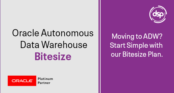 Oracle Autonomous Data Warehouse Bitesize